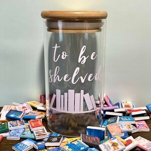To Be Read and Shelved Jars TBR Jar Pair - Etsy UK