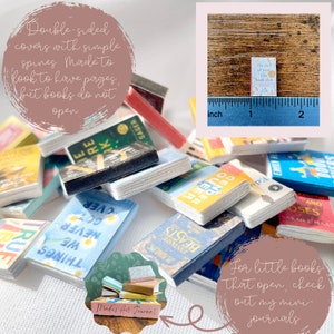 Custom Mini-book Jar, Year of Books & TBR Miniature Book Jar - Etsy