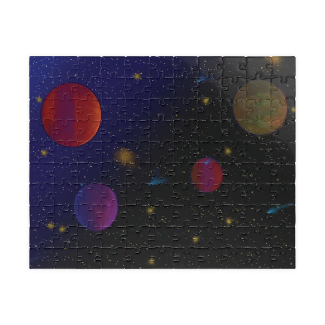 Cosmic Puzzle Adventure, Space-themed Puzzle, Brain Teaser Game, Gift ...