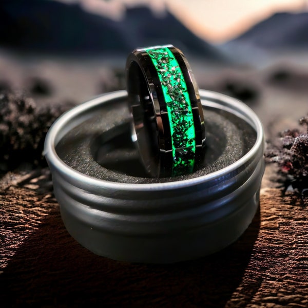 Red Glow Ring - Etsy