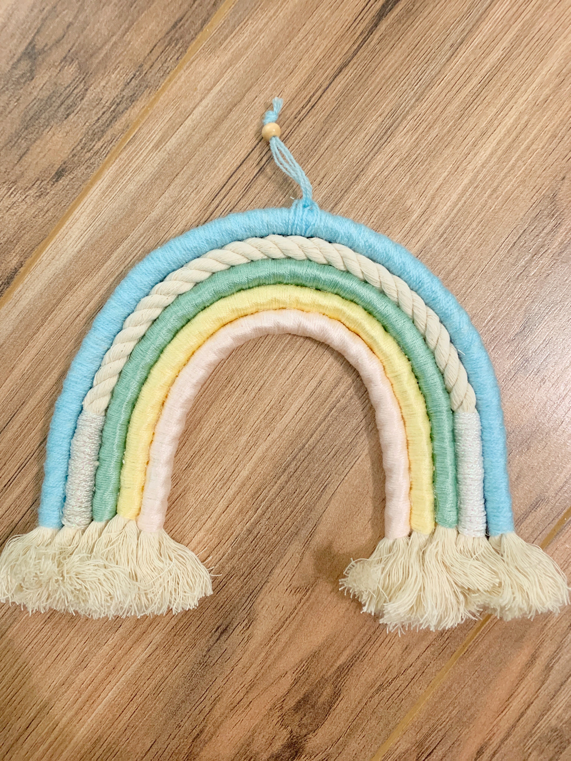 Boho Macrame Rainbow baby Shower Nursery Wall Decor - Etsy