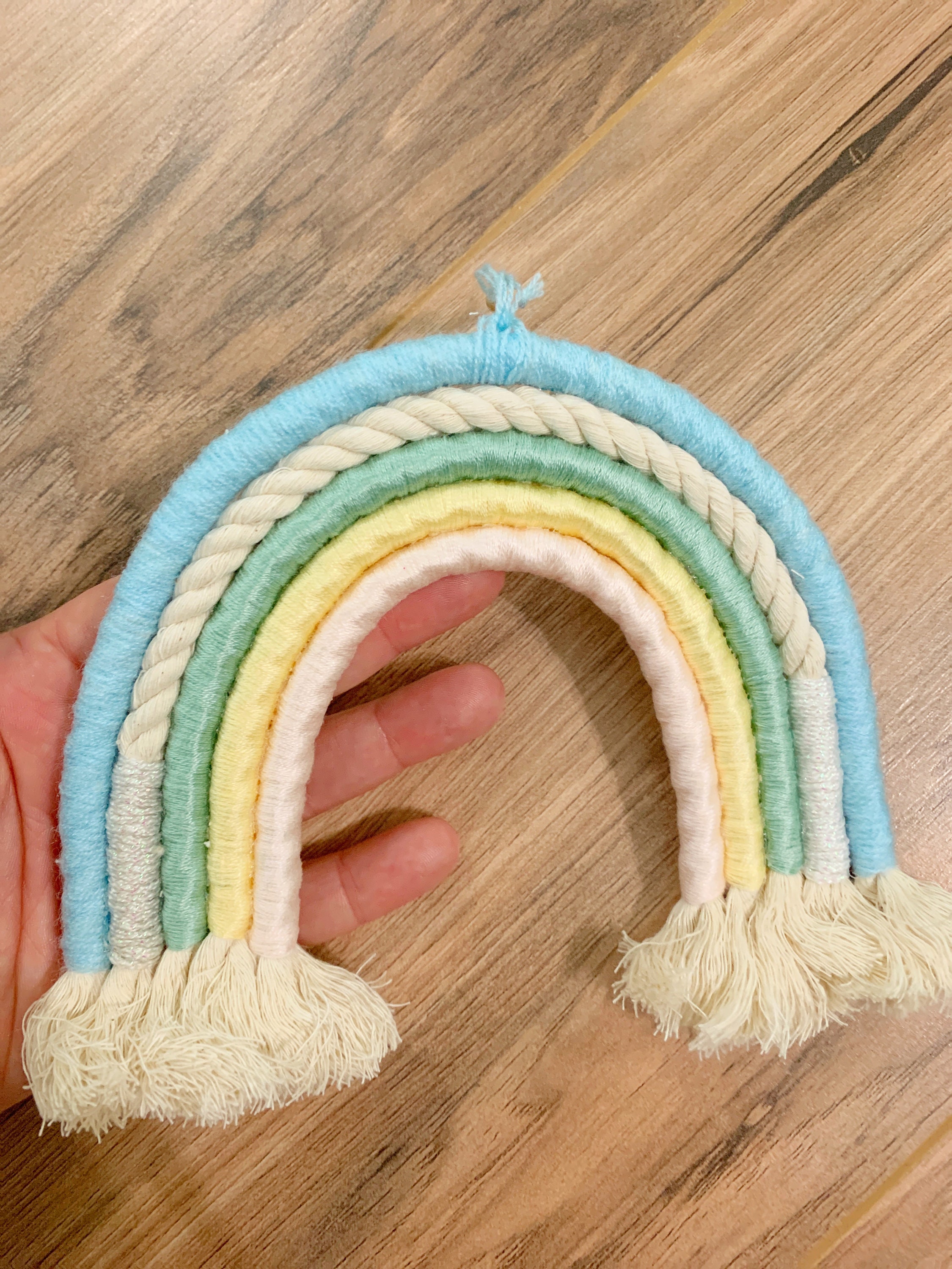 Boho Macrame Rainbow baby Shower Nursery Wall Decor - Etsy