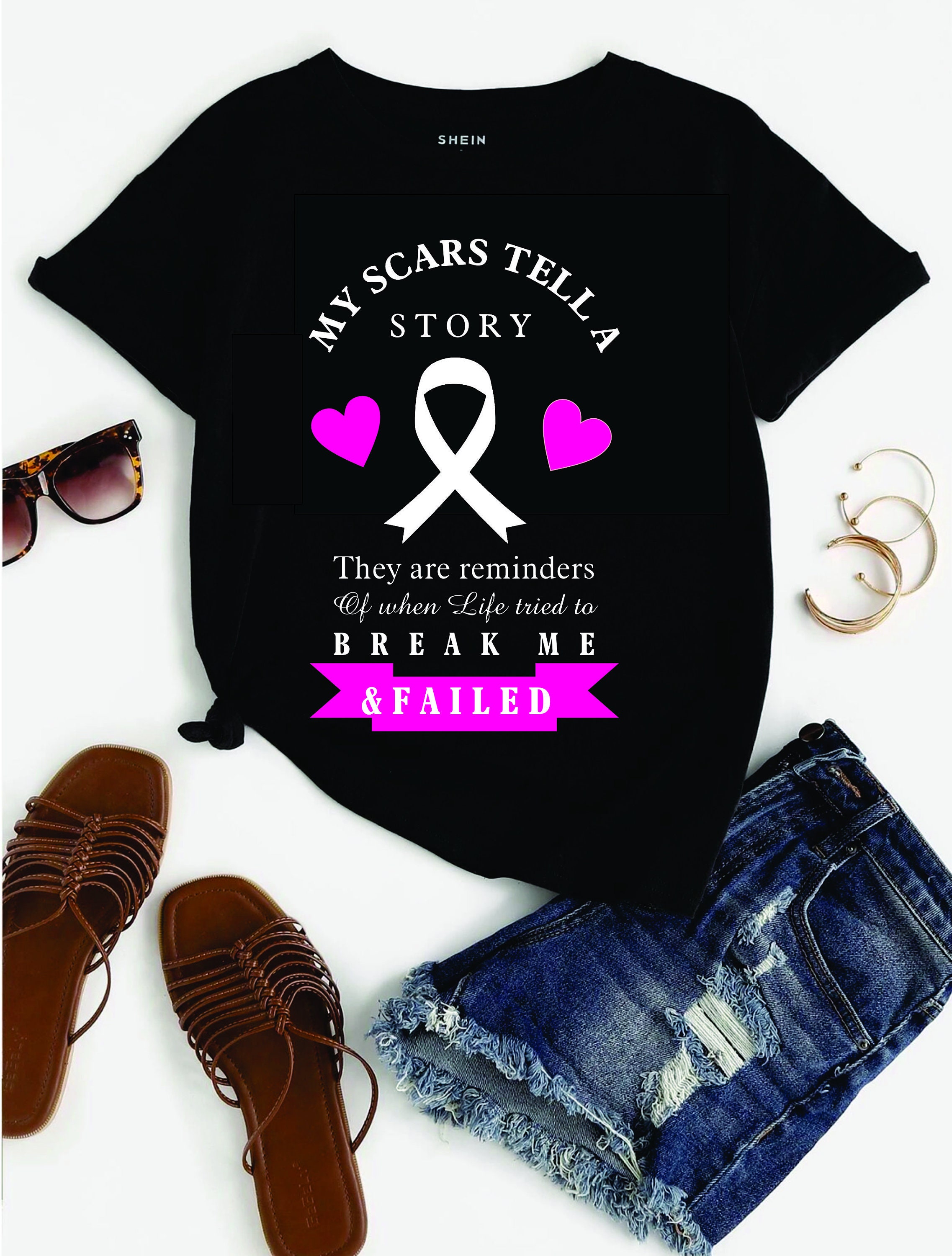 Cancer SVG, My Scars Tell a Story SVG, Cut File - Etsy