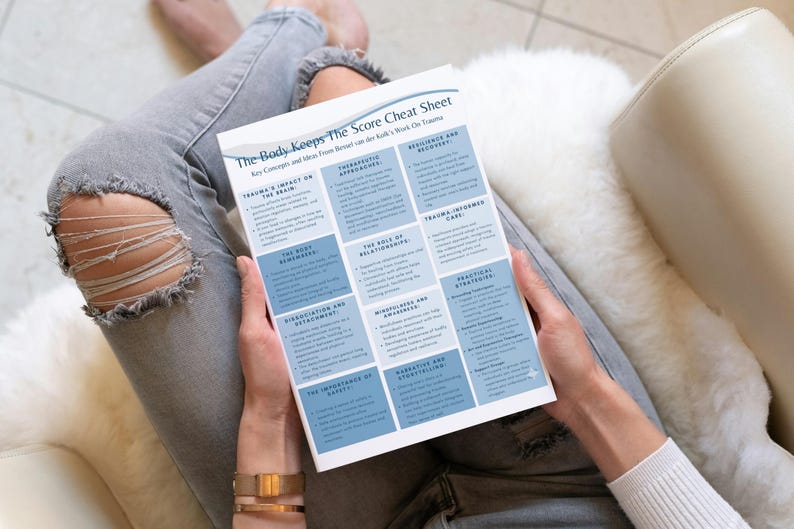 The Body Keeps the Score Cheat Sheet - Trauma Therapy Guide and AI ...