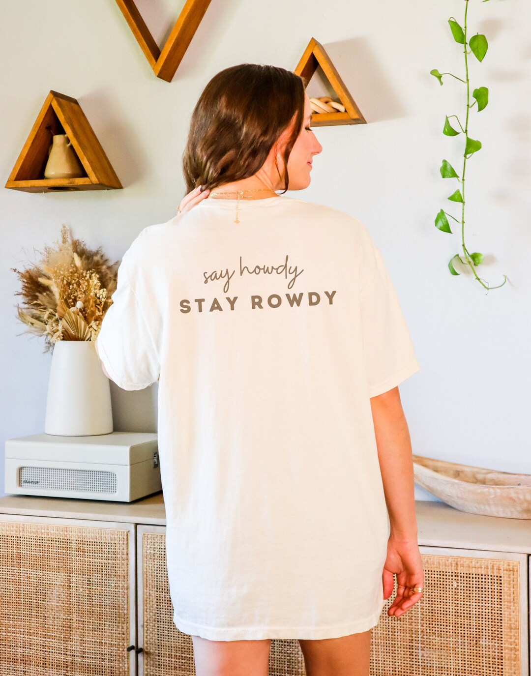 Say Howdy Stay Rowdy Shirt, Rowdy, Cowgirl, Shirt Cowboy, Howdy ...