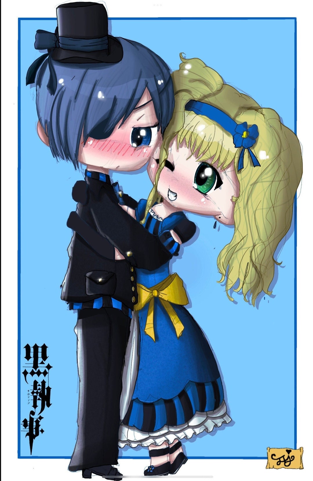 Black Butler Chibi// Kawaii // Chibi Art // Fan Art // Digital Art ...