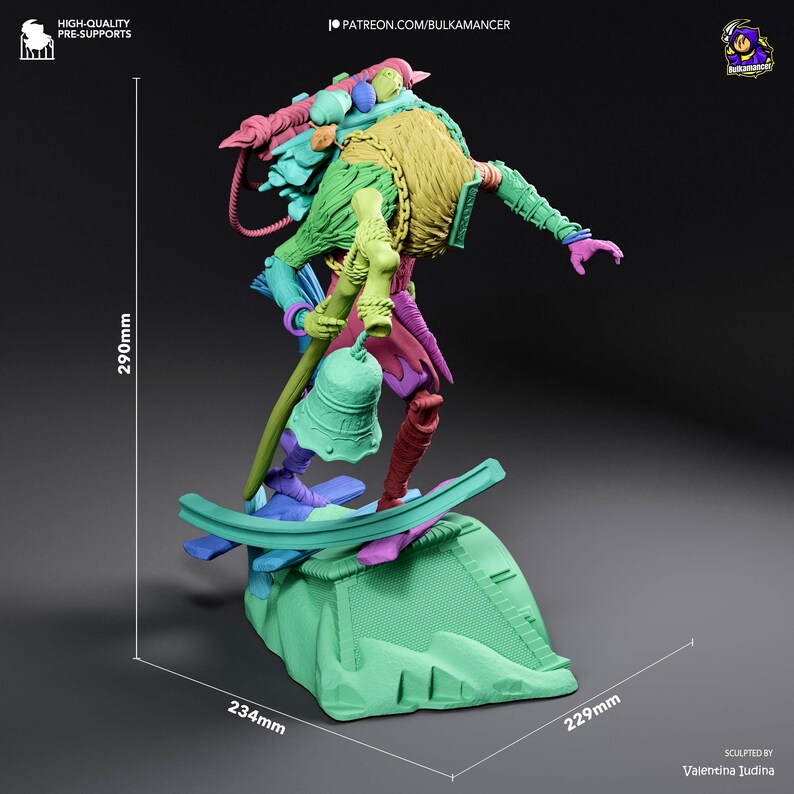 Monoco JRPG Companion - Clair Obscur Expedition 33 Unpainted Resin ...