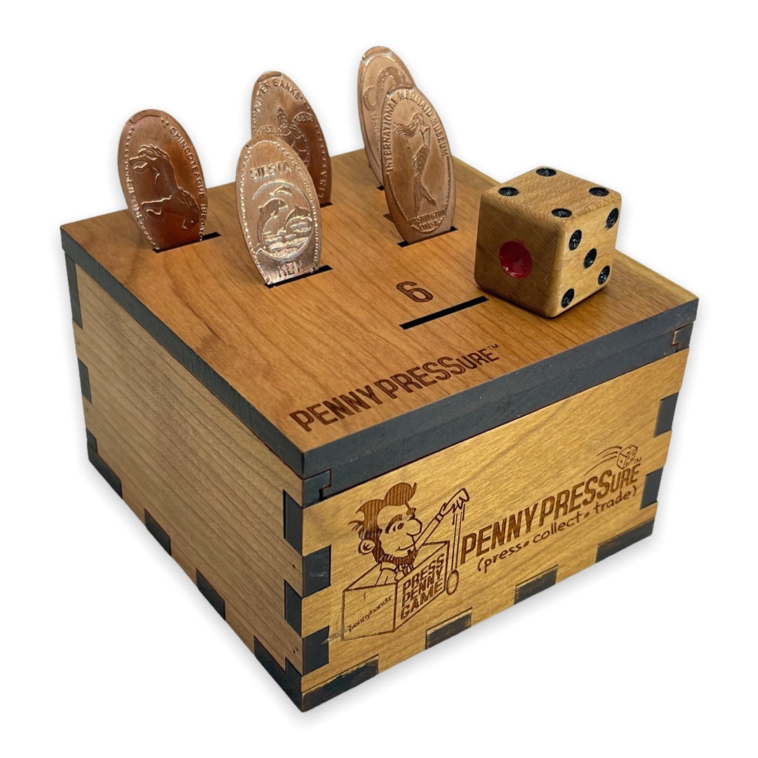 PENNY Pressure Pressed Penny Dropping Game by Pennybandz– Premium Solid ...