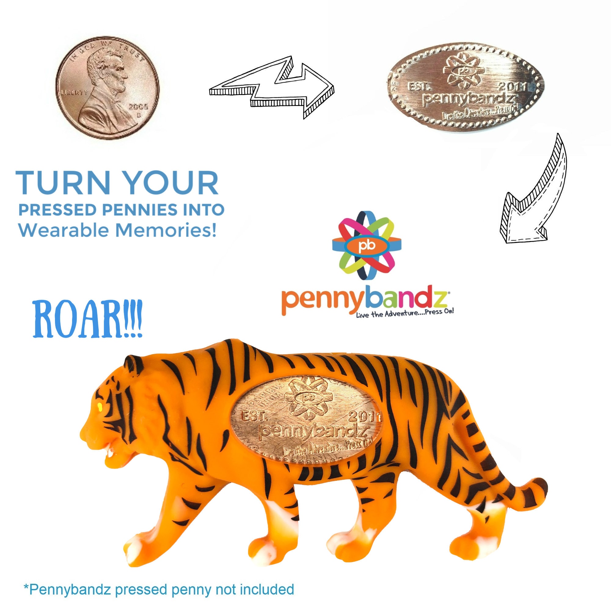 16 Different Pennypalz by Pennybandz Come in a Wearable Souvenir ...