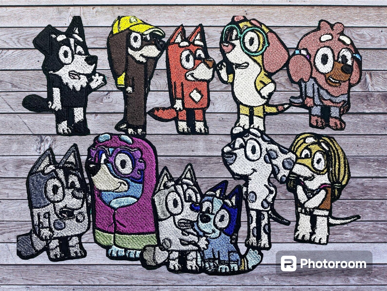 Bluey 2 Iron-on - Etsy