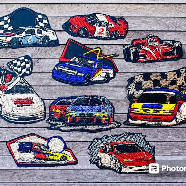 Cars Iron on Patches - Etsy