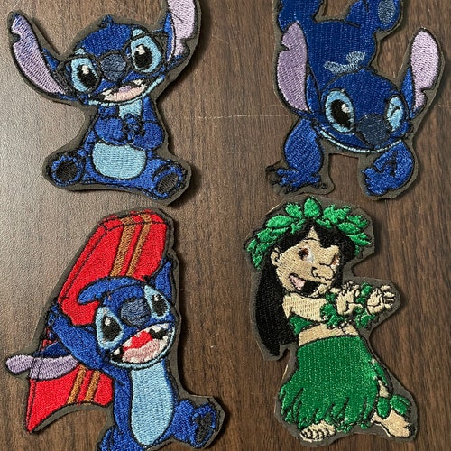 Lilo and Stitch Iron on Inspired Embroidery Patch Lilo - Etsy