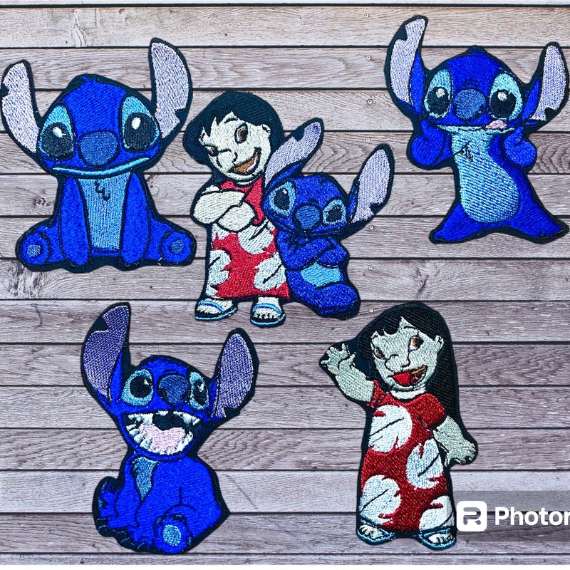 Lilo and Stitch Iron on Patch - Etsy