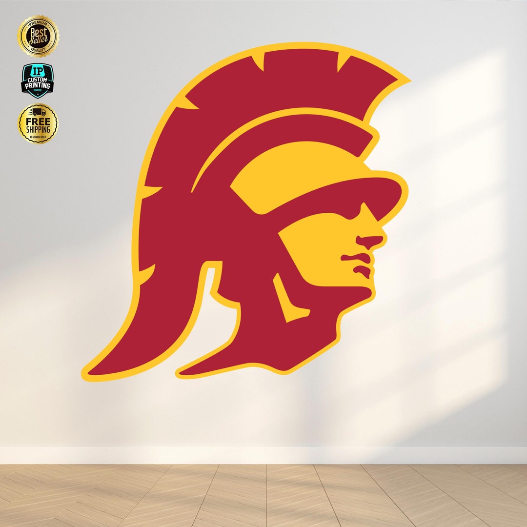 Custom College Logo Wall Decal – Repositionable, Vibrant & Ready to ...