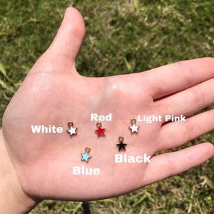 Simple Star Earrings, Space Jewelry Accessory - Etsy