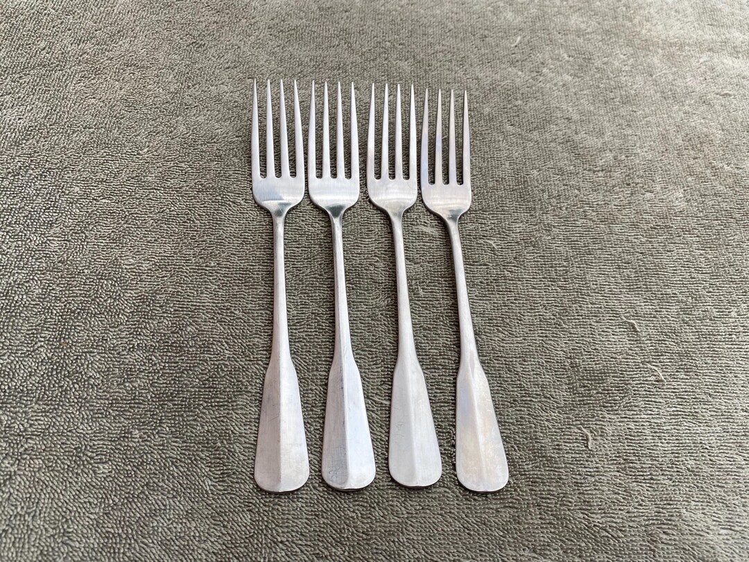 Oneida Colonial Artistry Satin Stainless Steel Flatware Set of 4 Dinner ...