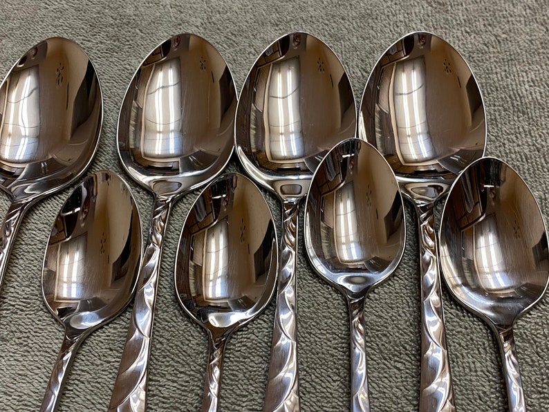 Oneida Pacific Tide Community Stainless Flatware 20 Piece Set Excellent ...