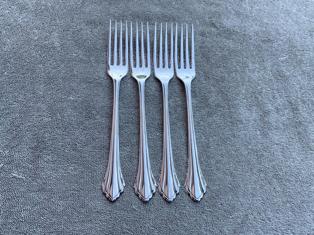 Oneida Clarette Community Stainless Flatware 4 Dinner Forks 7-3/4" - Etsy