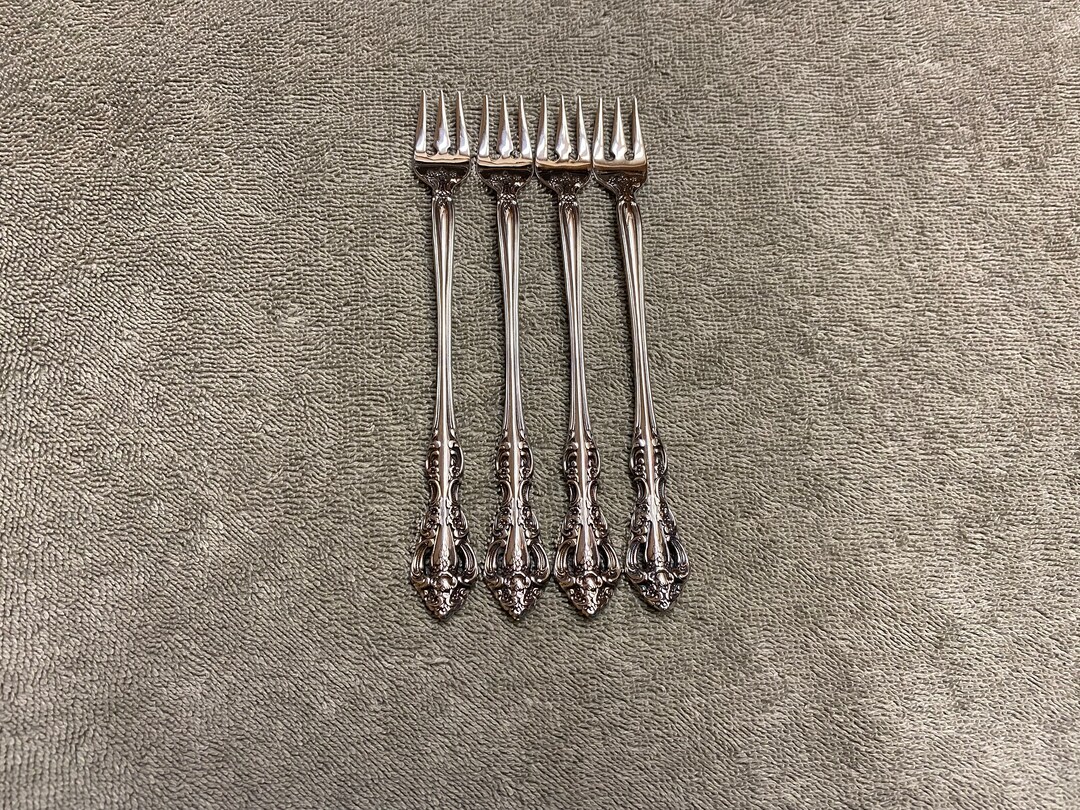 Oneida Michelangelo Heirloom Stainless Flatware 4 Cocktail Forks 6 - Etsy