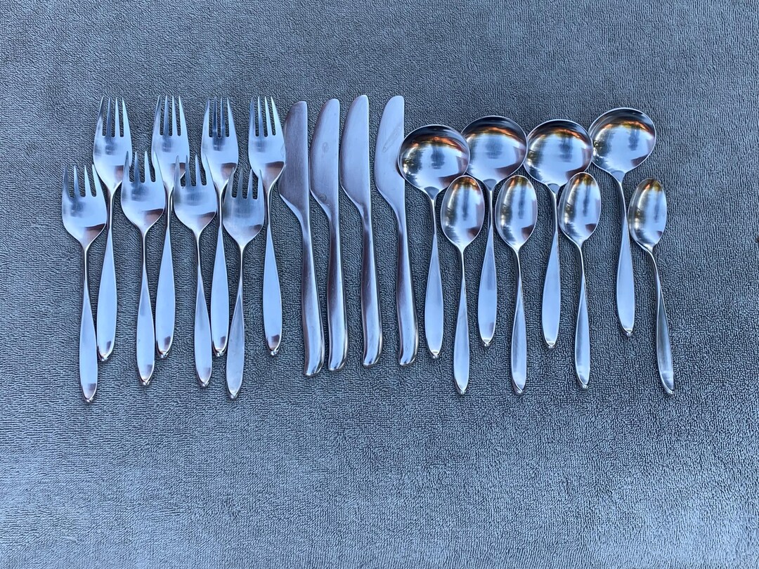 Lauffer Designs 2 Germany Stainless Flatware 20 Piece Set, Service for ...