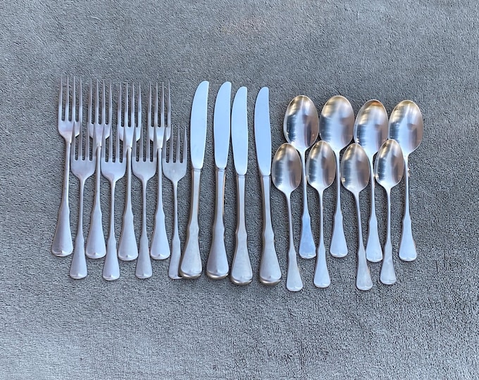 Oneida Patrick Henry Community Stainless Flatware 20 Piece Set ...