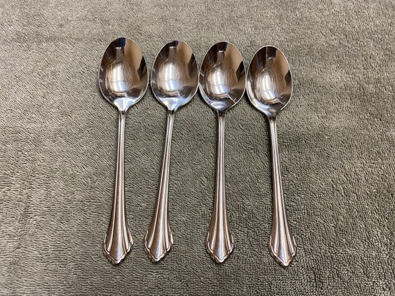Oneida Clarette Community Stainless Flatware 4 Place Spoons 6 - Etsy