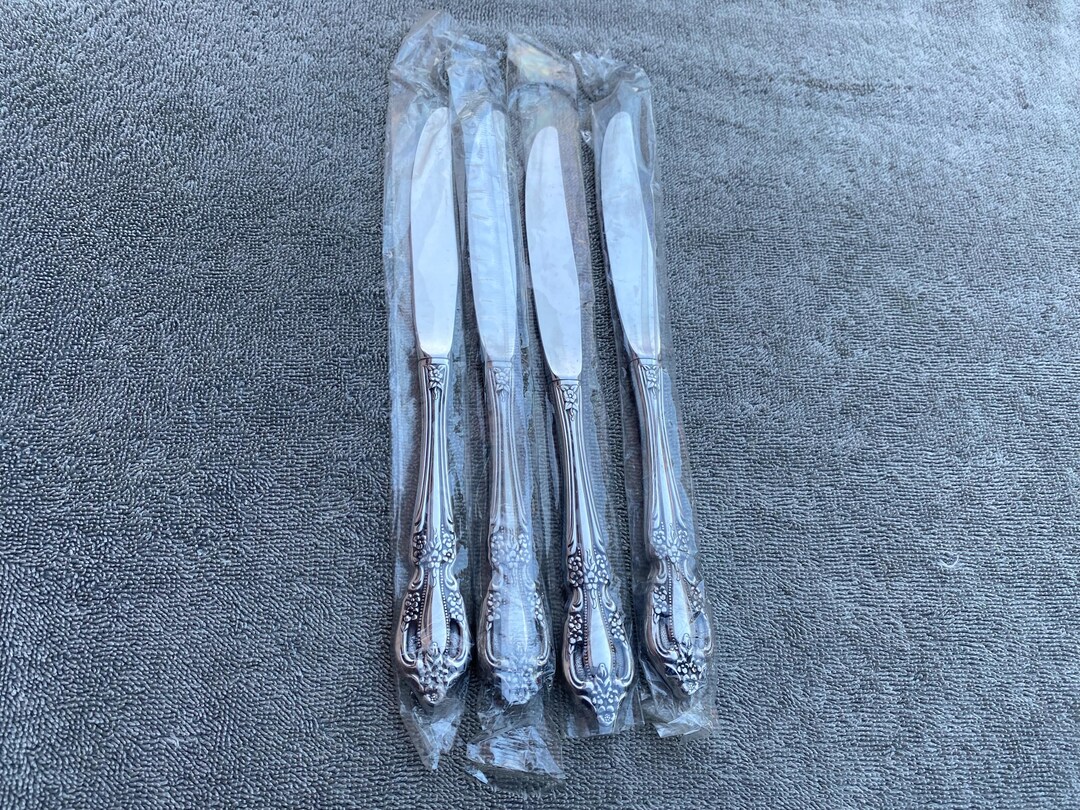 Oneida Raphael Distinction Deluxe Stainless HH Flatware Set of 4 Dinner ...