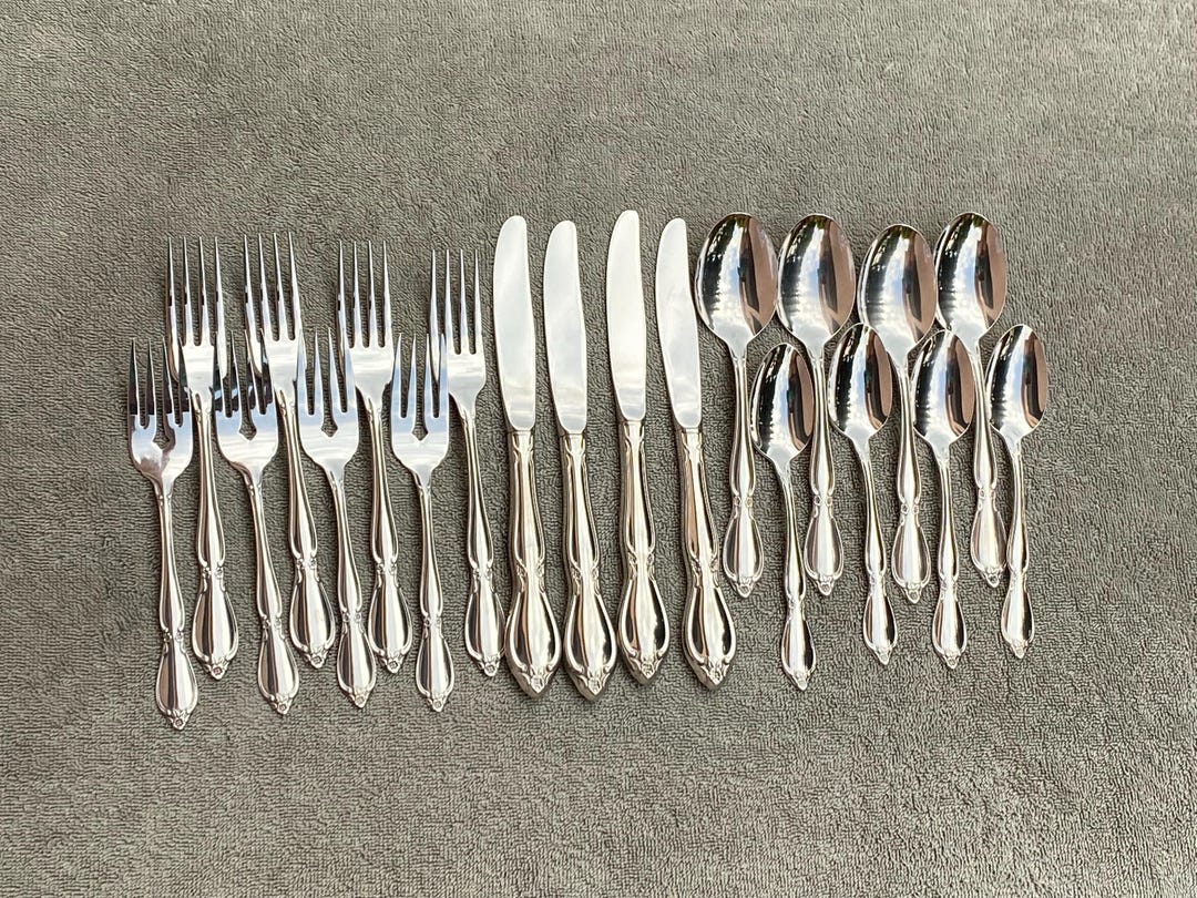 Oneida Chatelaine Community Stainless Flatware 20 Piece Set Excellent!!! - Etsy