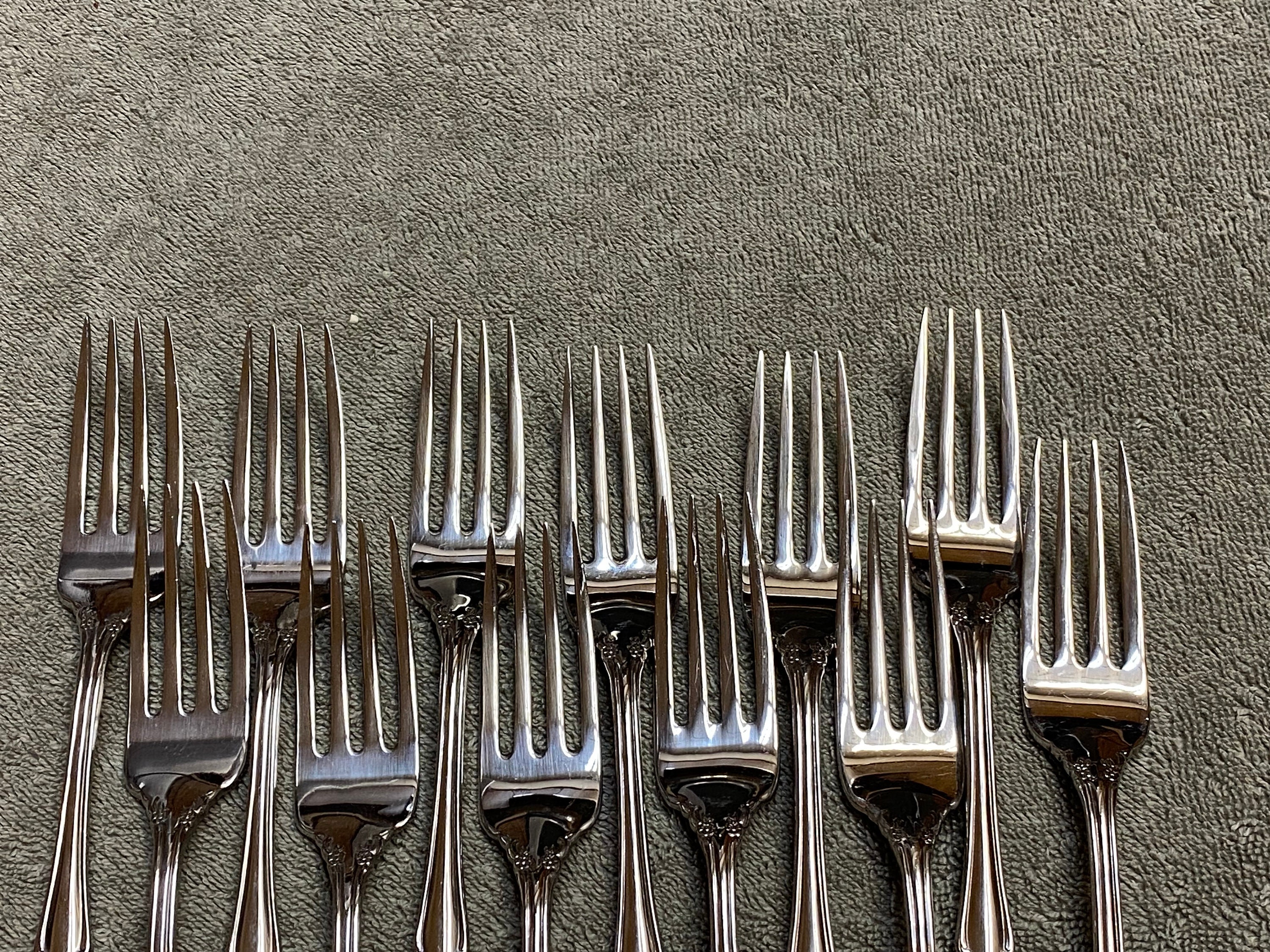 Oneida Dover Heirloom Glossy Stainless Flatware 66 Piece Set - Etsy