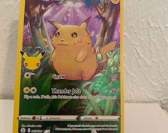 Full Art Pikachu | Etsy