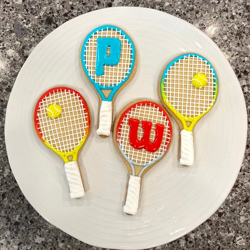 Tennis Cookies - Etsy