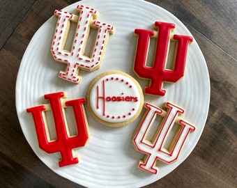 Indiana University Cookie Cutter | Etsy