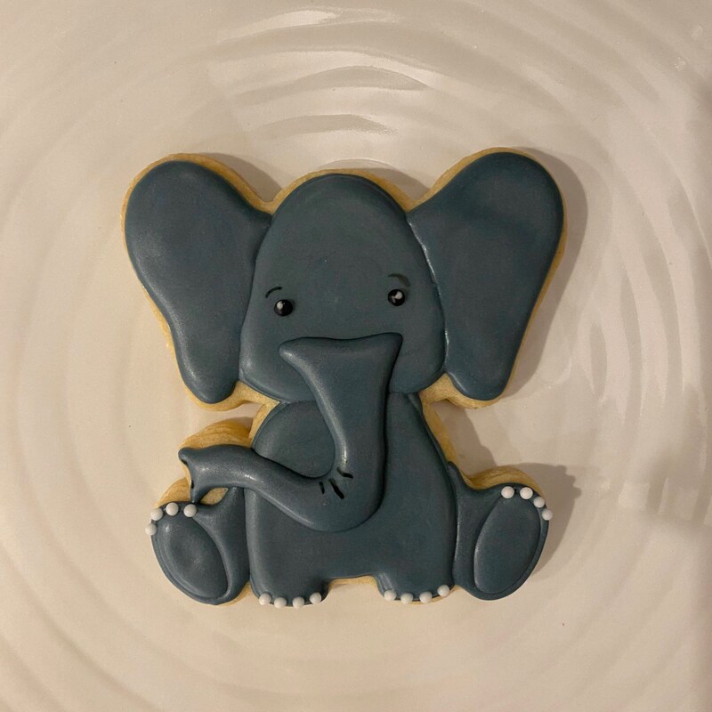 Baby Elephant Cookie Cutter - Etsy
