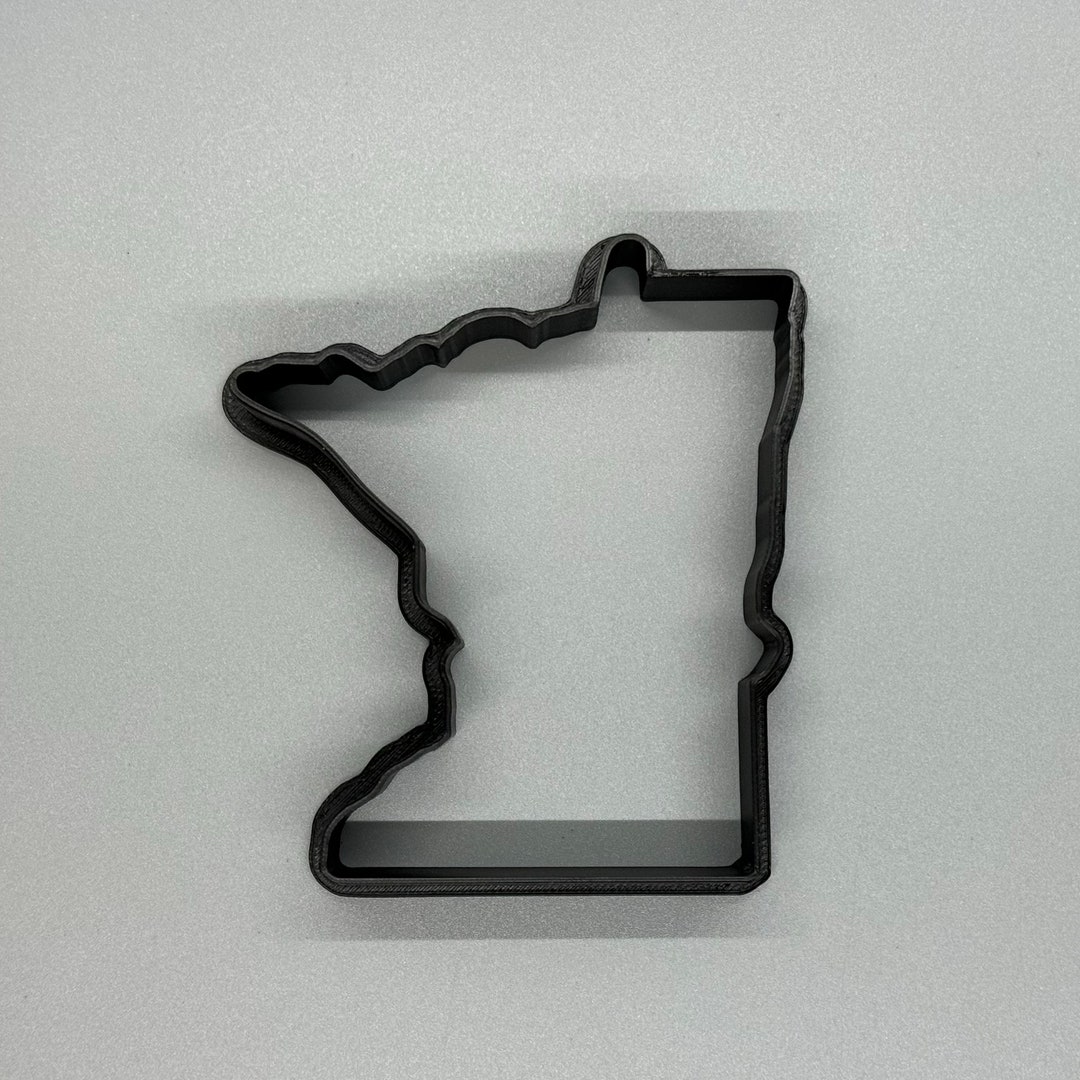 State of Minnesota Cookie Cutter - Etsy