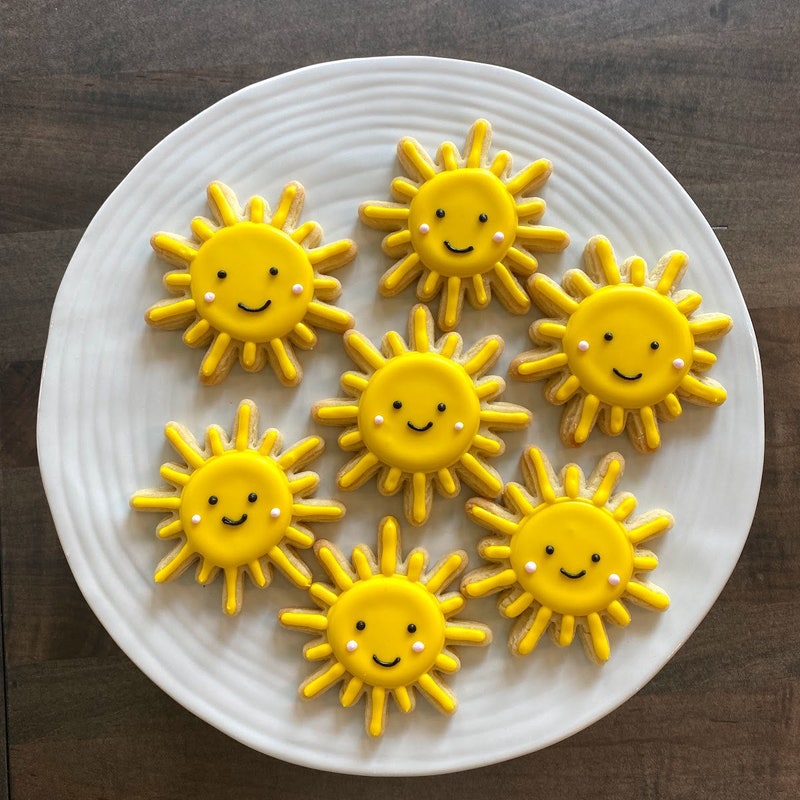 Sunshine Cookie Cutter - Etsy
