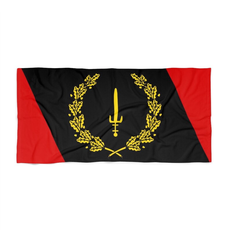 Black American Heritage Flag 1967 Beach Towel - Etsy