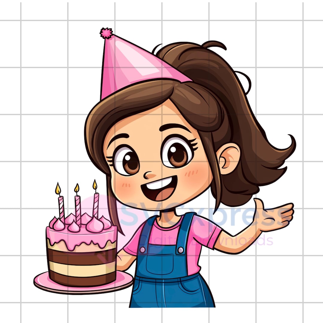 Ms Rachel Birthday PNG Clip Art, Cartoon Digital Download, Ms. Rachel ...