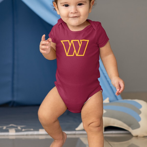 Washington Commanders Infant Clothes - Etsy
