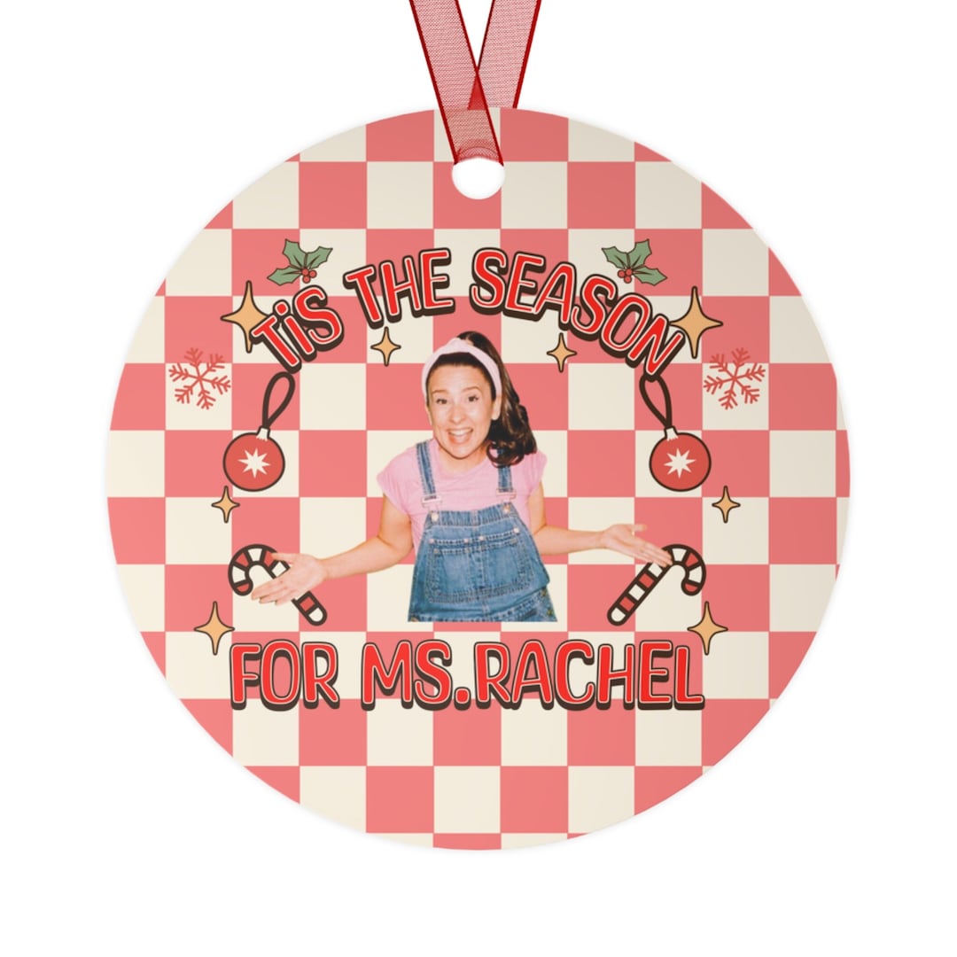 Ms. Rachel Christmas Ornament, Ms. Rachel Christmas Gift, Tree Ornament ...