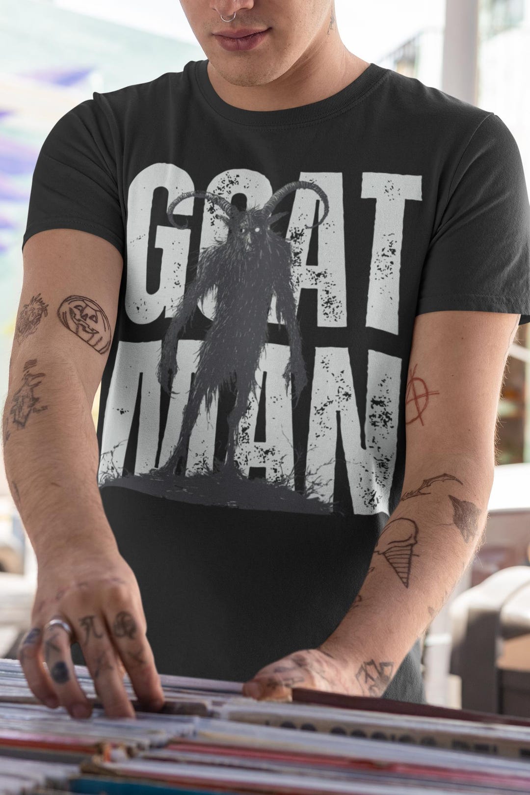 Goatman Cryptid Maryland Shirt, Folklore Urban Legend Halloween Shirt ...