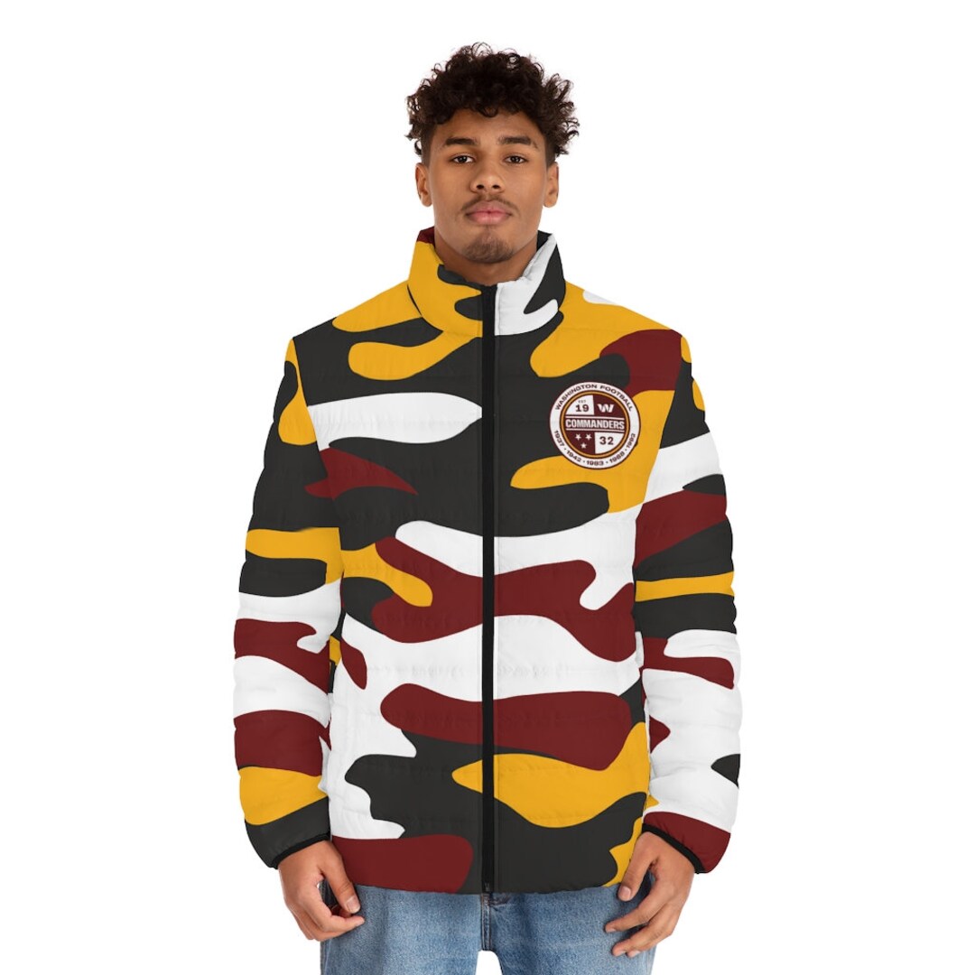 Washington Commanders Men's Puffer Jacket, Washington Commanders Jacket ...