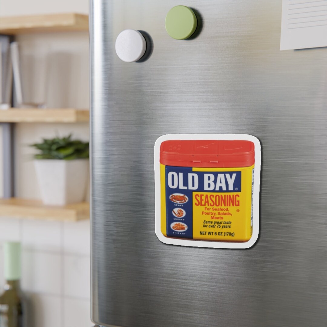 Old Bay Kiss-cut Magnets, Maryland Old Bay Magnet - Etsy