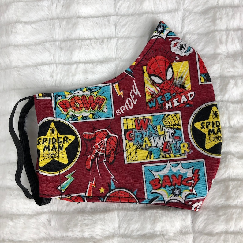 Spider Man Mask Adult Unisex Spiderman Face - Etsy