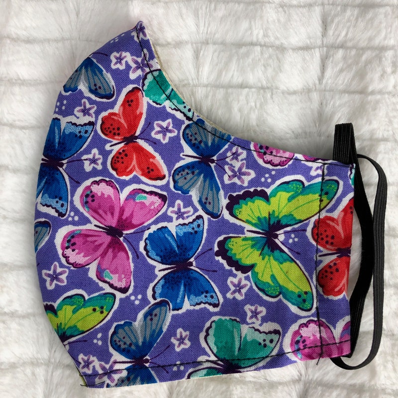 Butterfly Face Mask - Etsy