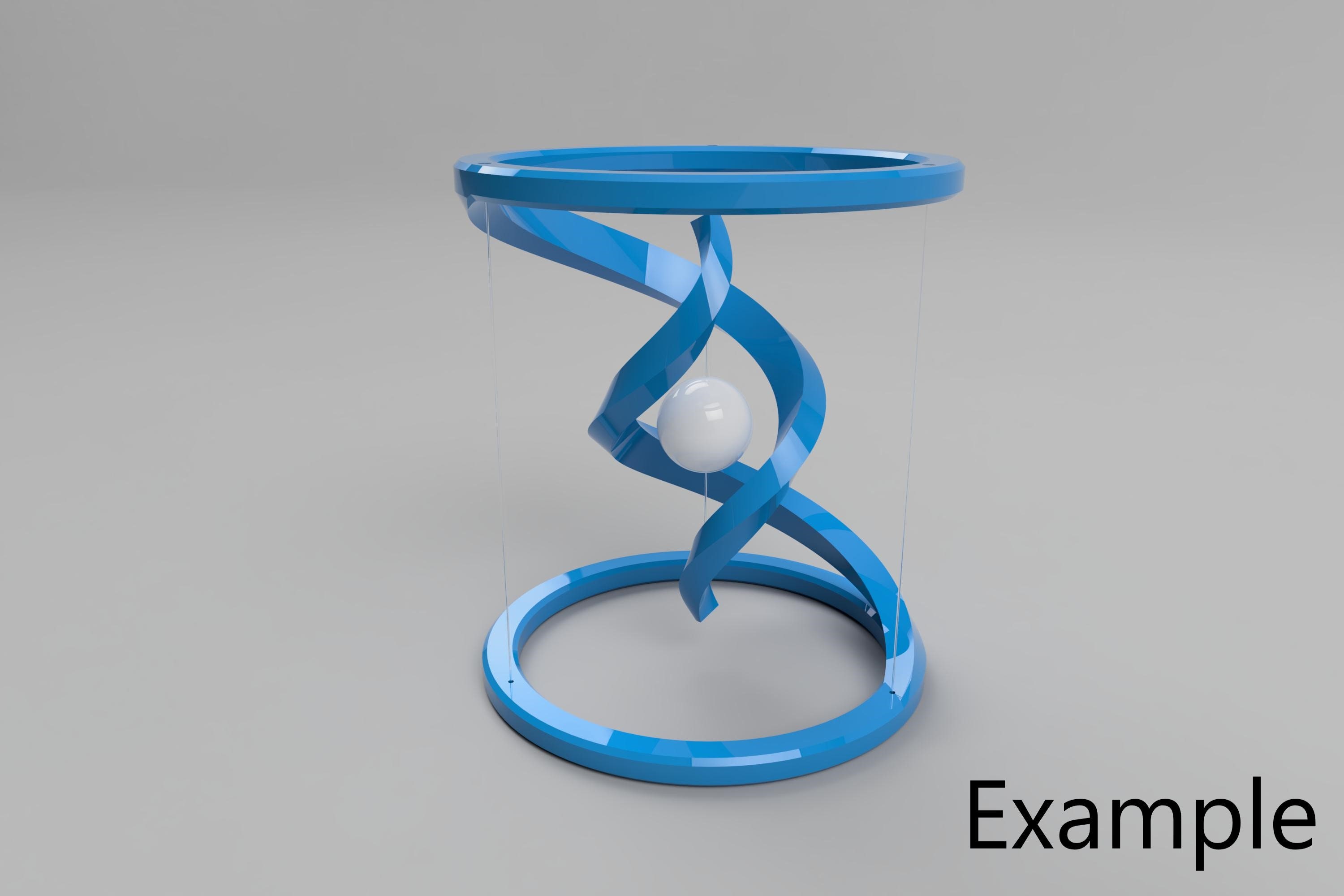 3D STL Tensegrity Impossible Spirals - Etsy UK