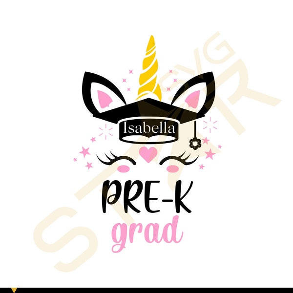 Pre K Graduation Svg - Etsy