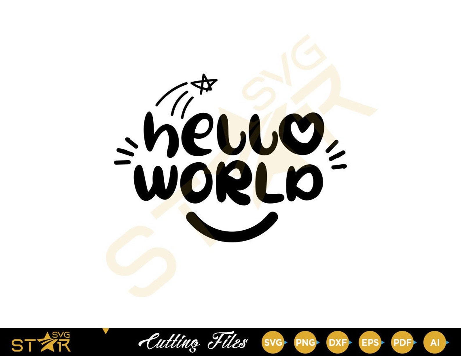 Hello World SVG Newborn Svg Baby Quote Svg Onesie Svg - Etsy