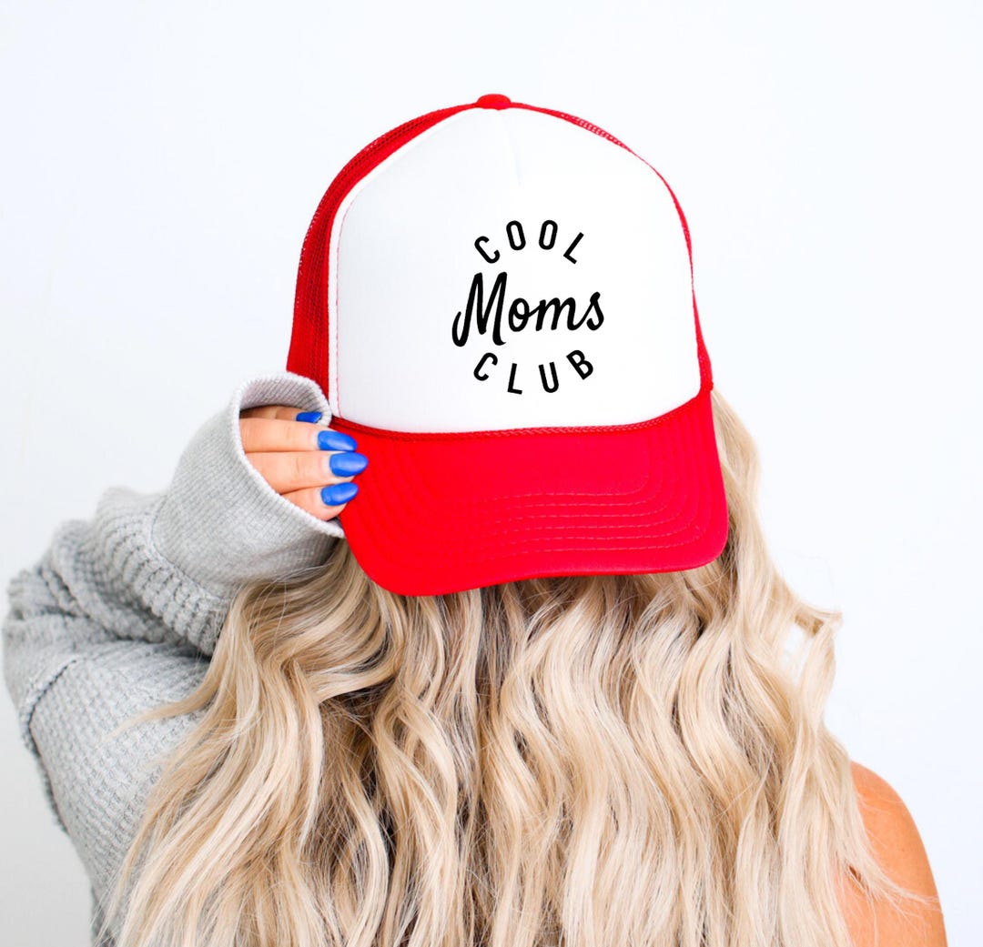 Cool Moms Club Hats, Cute Mom Hats, Funny Mom Caps, Mom Trucker Hats ...