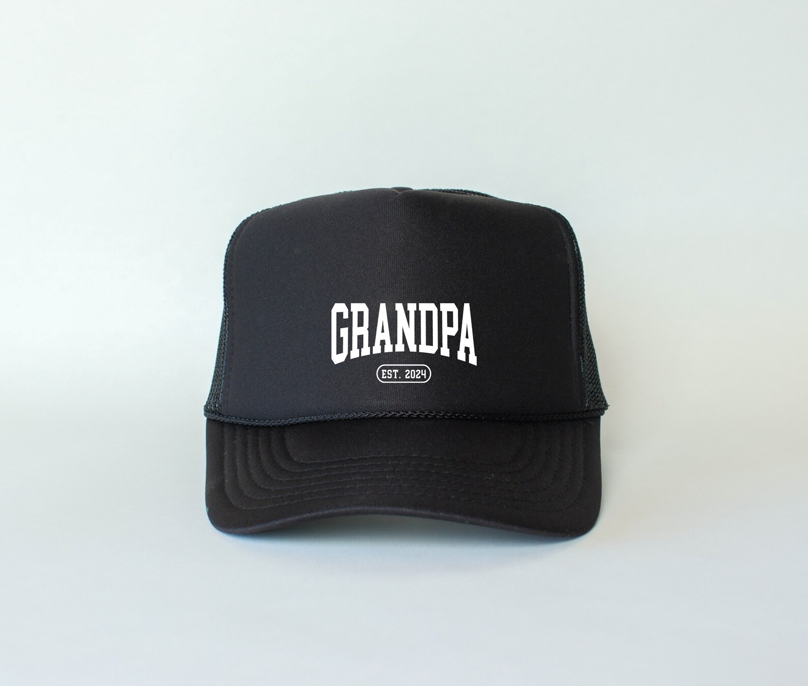 Custom Est Hat, Dad Trucker Hats, Family Matching Caps, Grandpa Est ...