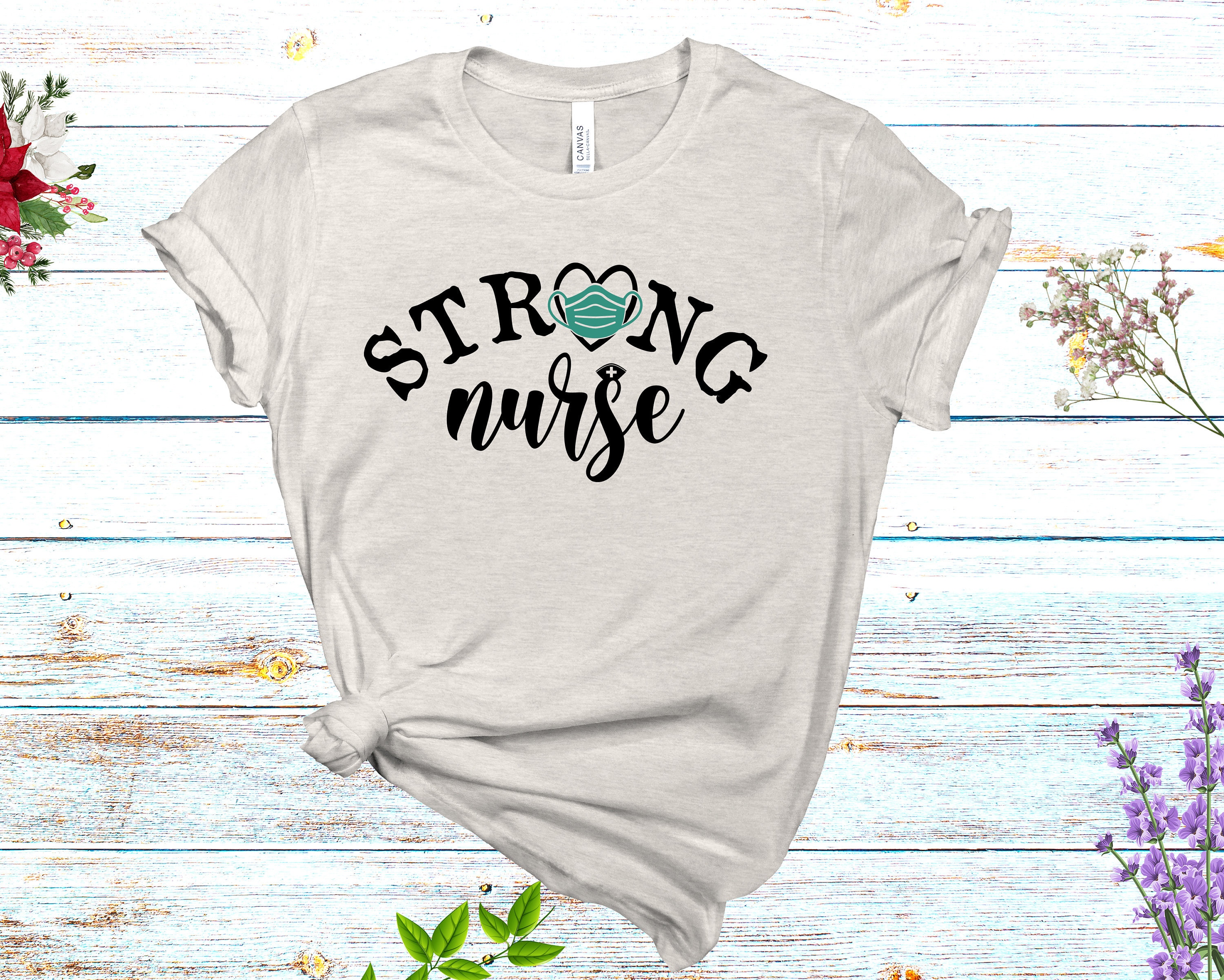 Nurse Strong Svg Nurse Svg Nurse Gifts Heart Svg Face Mask - Etsy